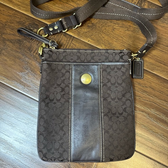 Coach | Bags | Coach Monogram Crossbody Bag | Poshmark